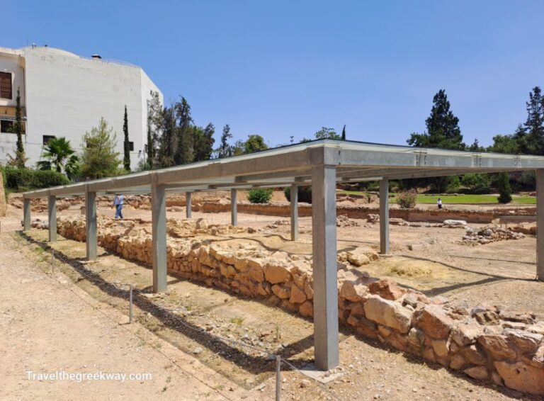 The Archaeological Site Of The Lyceum Of Aristotle In Athens