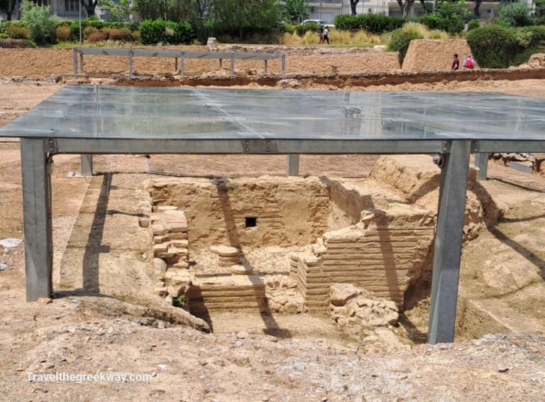 The Archaeological Site Of The Lyceum Of Aristotle In Athens